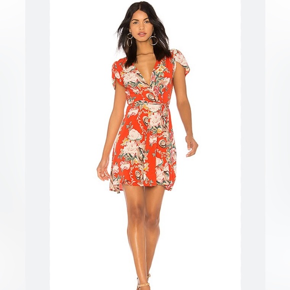 ROLLA'S | Dresses | Rollas Dancer Wrap Dress In Rococo | Poshmark